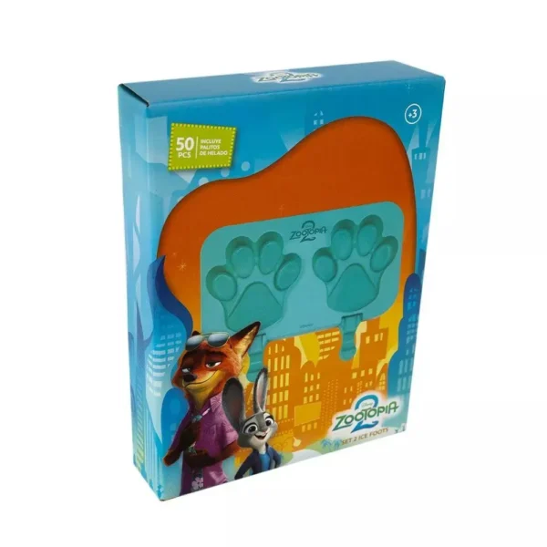 Set de 2 Ice Foots Zootopía – Moldes de Hielo Reutilizables + 50 ...